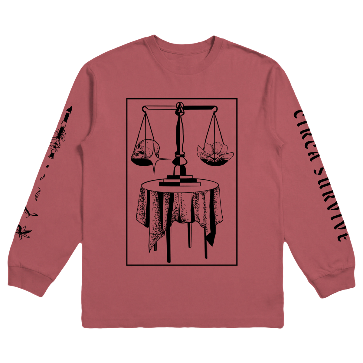Flute Longsleeve (Comfort Colors) – Circa Survive